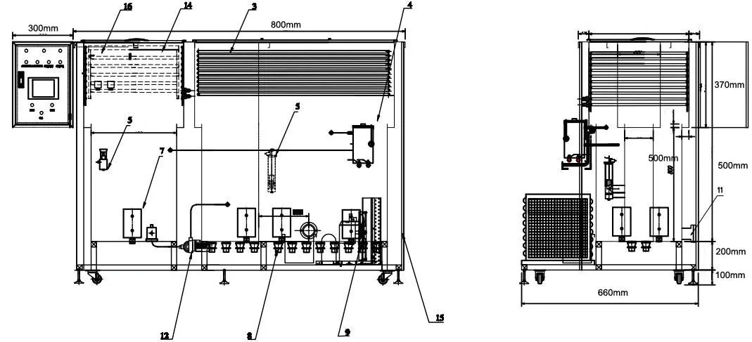 Dual Tanks Ultrasonic Vapor Degreaser - Efficient Cleaning