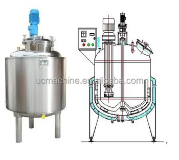 Stirring Pot Mixing Tank Stainless Steel Reaction Vessel - Buy Double ...