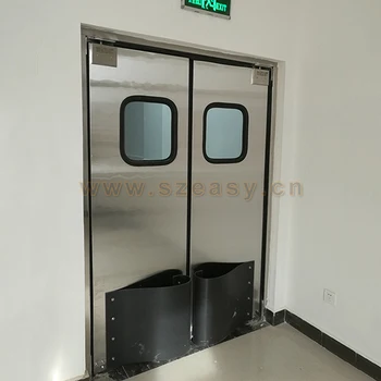 Custom Commercial Restaurant Kitchen Doors Double Action Traffic ...