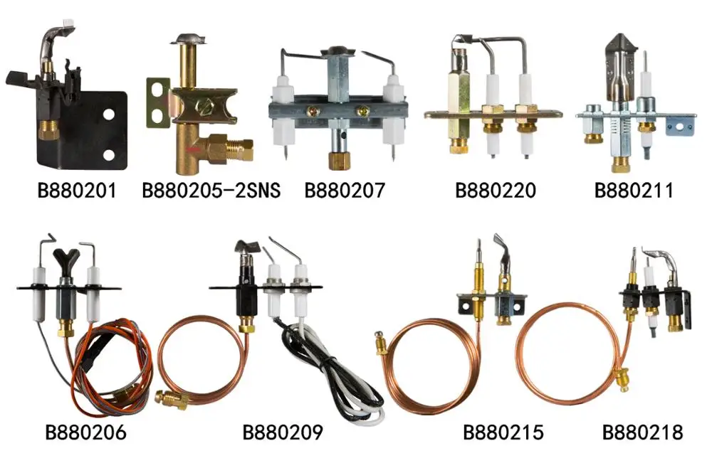 B880205-1std Barbecue Flame Igniter Pilot Burner - Buy Pilot Burner,Gas ...