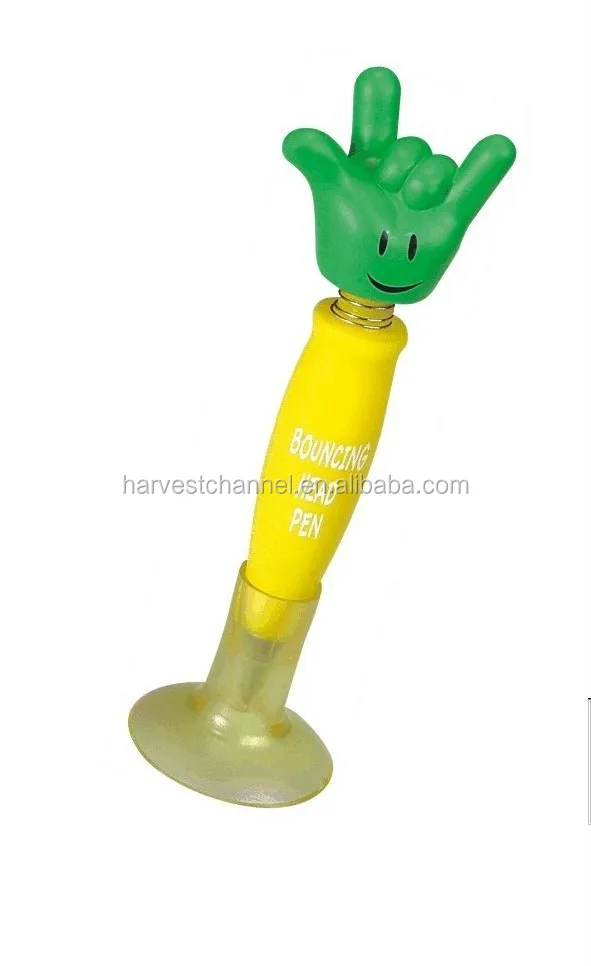 Diving Plastic Bobble Pen With Suction Cup,Custom Animal Shake Head ...