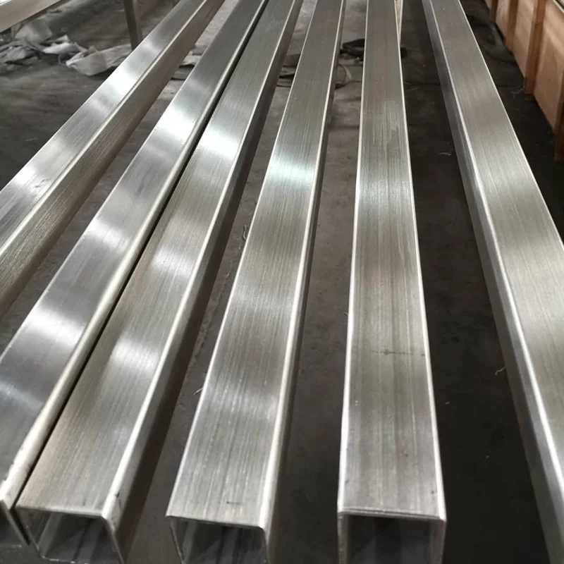 Hl Hairline Surface Shs Rhs 304 316 Hollow Section Stainless Steel Tube ...