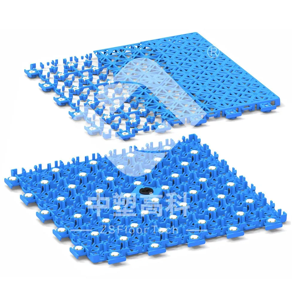 Outdoor/indoor Rubber Plastic Flooring for Futsal & Basketball