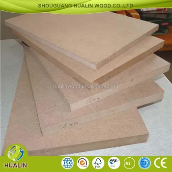 Raw Mdf 16mm,17mm,18mm,1220x2440mm,1830x3660mm - Buy Plain Mdf ...