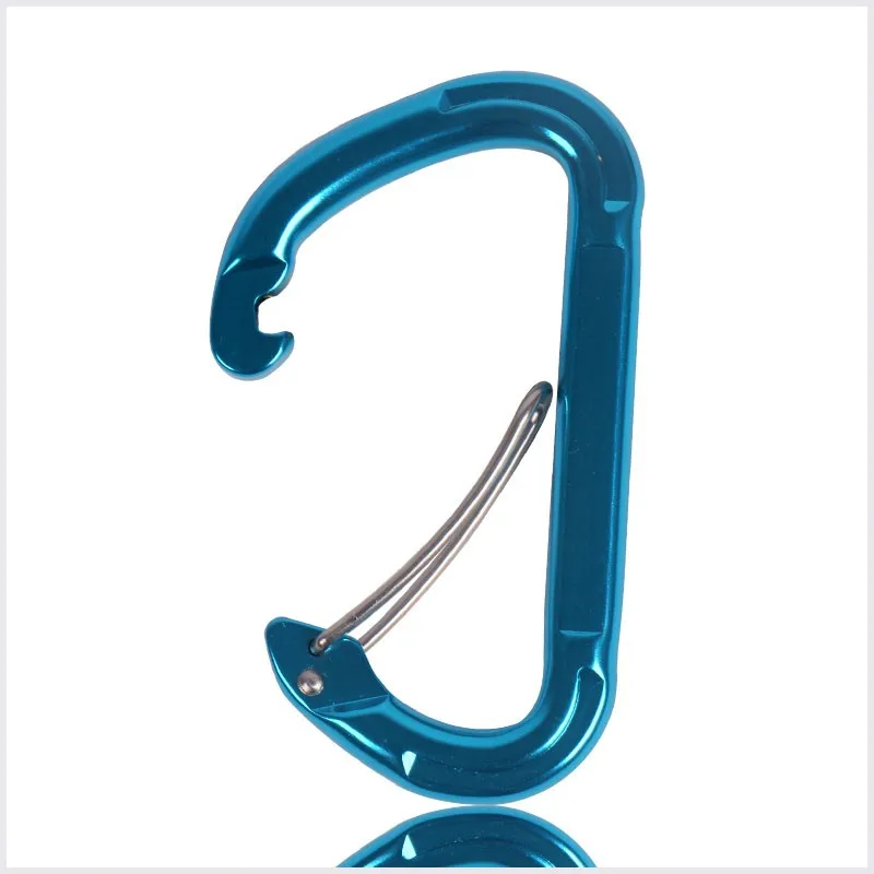D Shaped Aluminum Climbing Carabiner Clip Big Size For Quickdraw - Buy ...