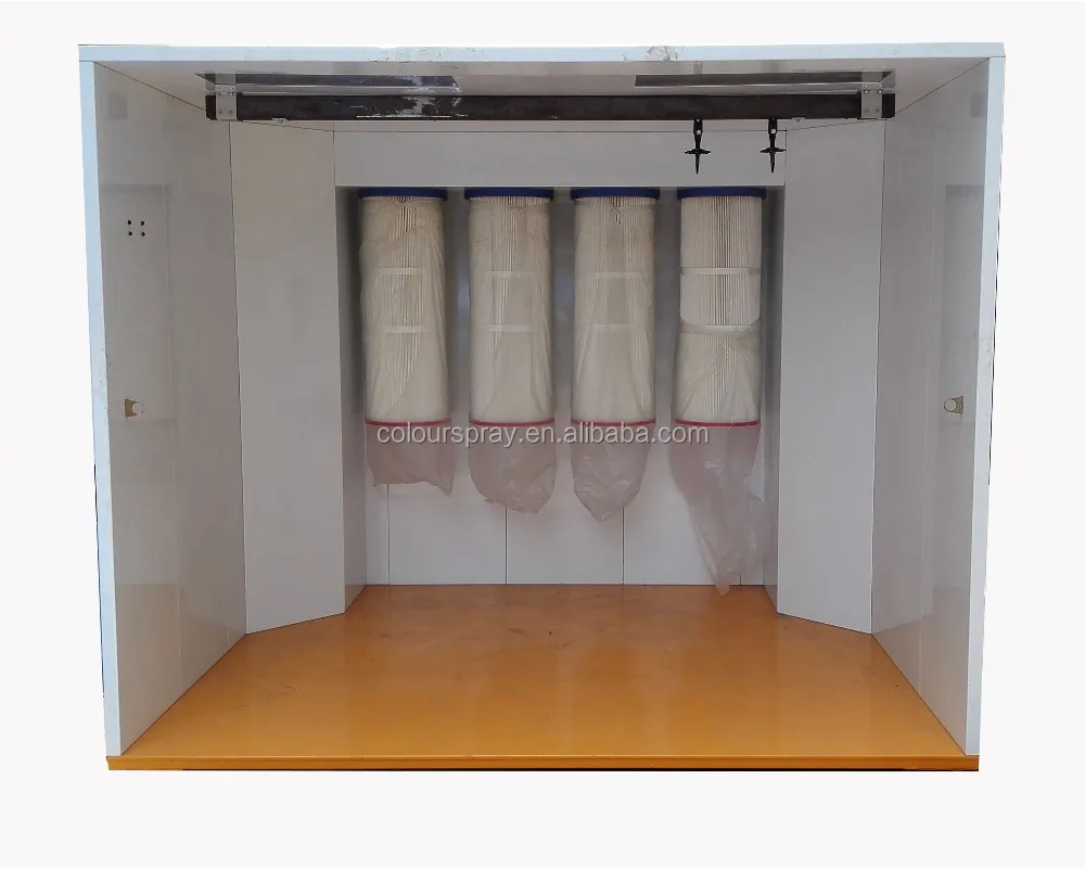 Auto Alloy Wheels Powder Coating Walk In Spray Paint Booth - Buy Alloy ...