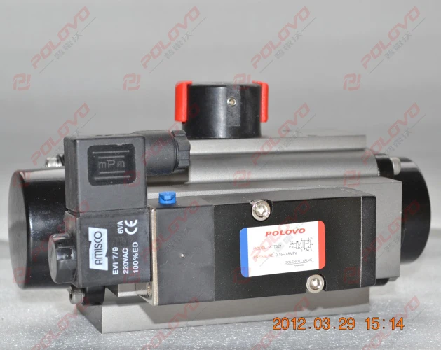 Solenoid Actuated Pneumatic Solenoid Valve - POV Model