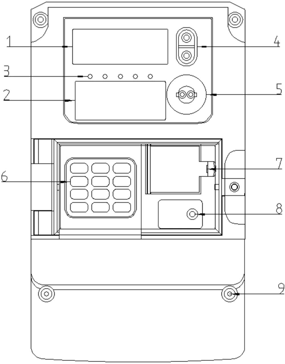 STS Prepaid Meter 3 Phase - Secure & Accurate Energy Measurement