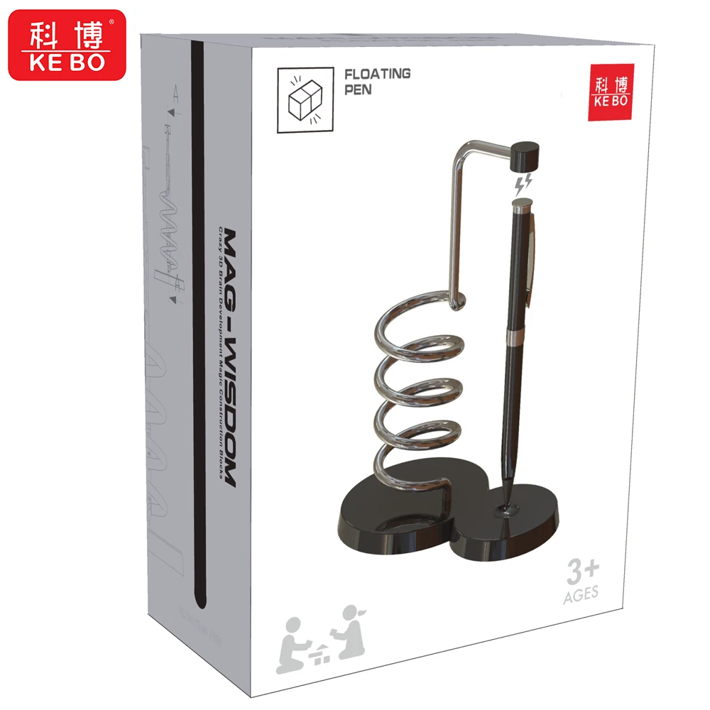 Floating Pen Ball Pen Magnetic Writing Pen With Magnet Holder Metal ...