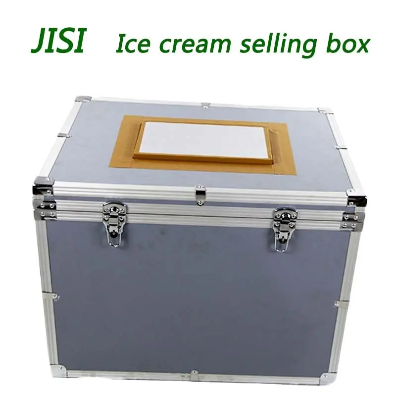 Insulated Ice Trolley Cooler Box - Ideal for Ice Cream