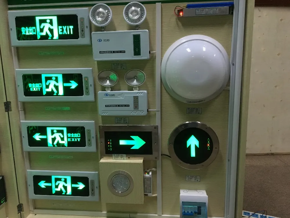 2018 Latest Product Led Fire Safety Exit Signs Emergency Lights - Buy ...
