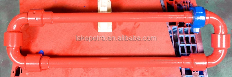 High Pressure Chiksan Cementing And Circulating Steel Hose Loop For ...