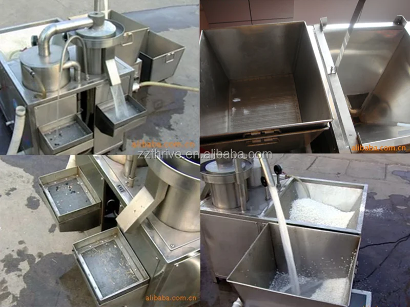 Automatic Soybean Kitchen Rice Washing Machine/grain Washer - Buy Rice ...