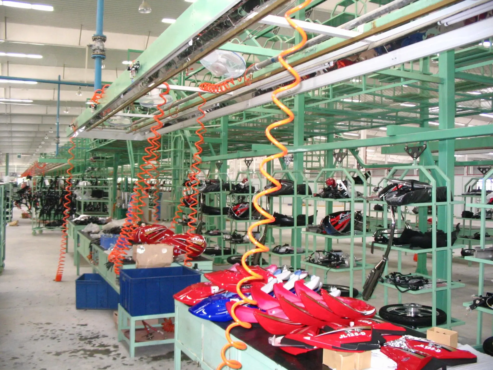 2 Wheel Motorbike Production Line / Car Assembly Line / Motor Bike ...