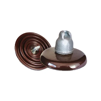 Glazed Porcelain Cap And Pin Insulator 52-3 - Buy Cap And Pin Insulator ...
