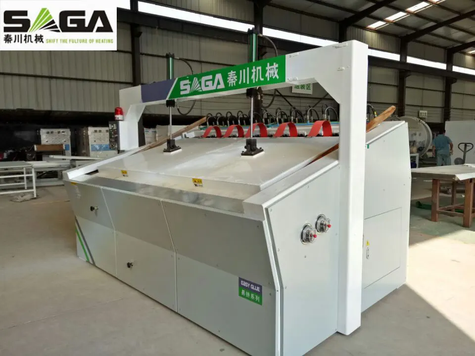 Sloped Working Platform High Frequency Wood Board Jointing Machine ...