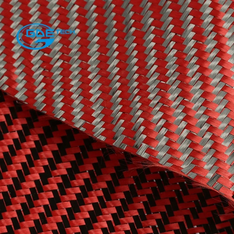 Good Performance Vectran Red Kevlar Fiber Fabric Hybrid - Buy Kevlar ...