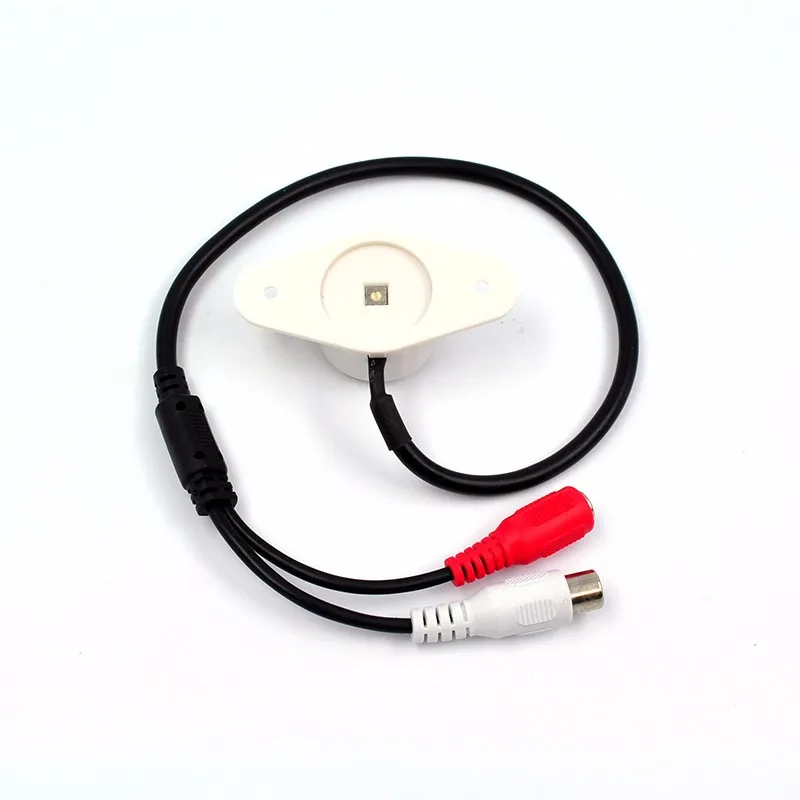 Noise Reduction Audio Wired CCTV Microphone for Surveillance