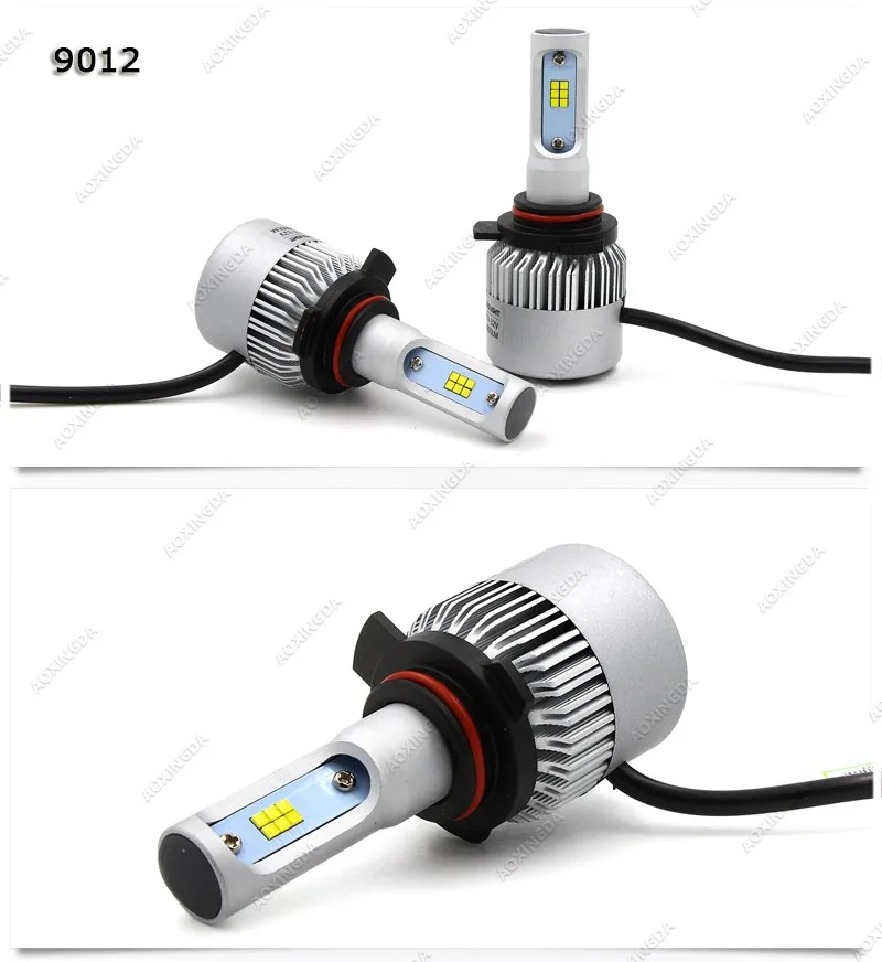8000 Lumen Dc 9-32v Csp Led Headlight 9012 Bulb - Buy Led Headlight ...