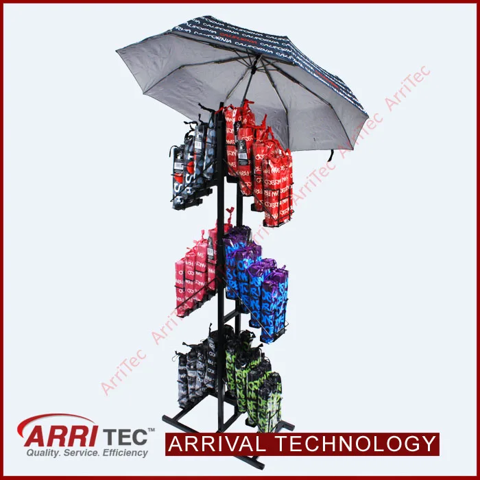 Supermarket Wire Metal Umbrella Shelf Metal Umbrella Display Rack - Buy ...