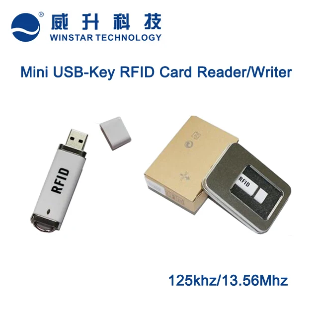 13.56mhz Smart USB U Key Mini RFID Reader for Conference Attendance