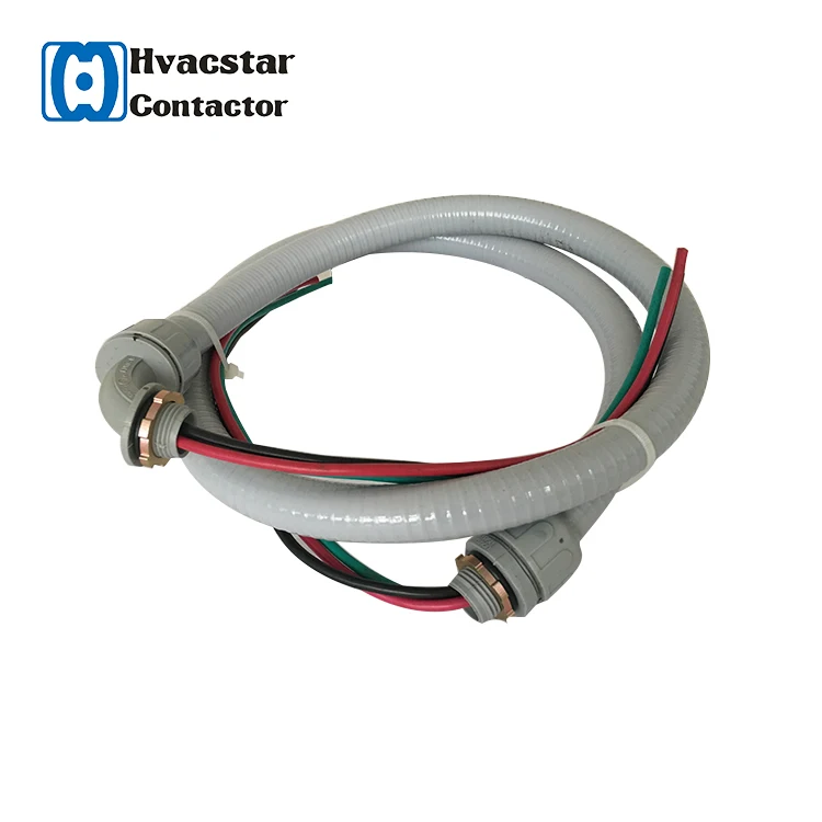 Cubicle Power Whip 6FT of 3/4" Outdoor Electrical Wire Flexible Plastic ...