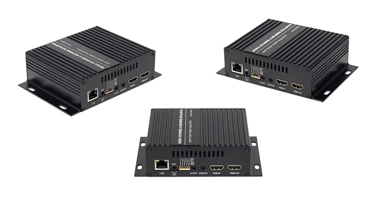 Hsc-s1 H.265 H.264 Ip Transcodeur Décodeur Vidéo Avec Sortie Hdmi Soutien Rtmp Rtsp Rtp Udp Http ...