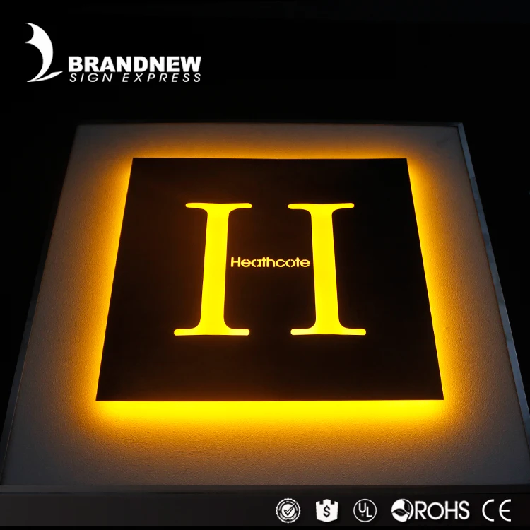 Fabricated Stainless Steel With PCB Sample Backlit Led Alphabet Letter ...