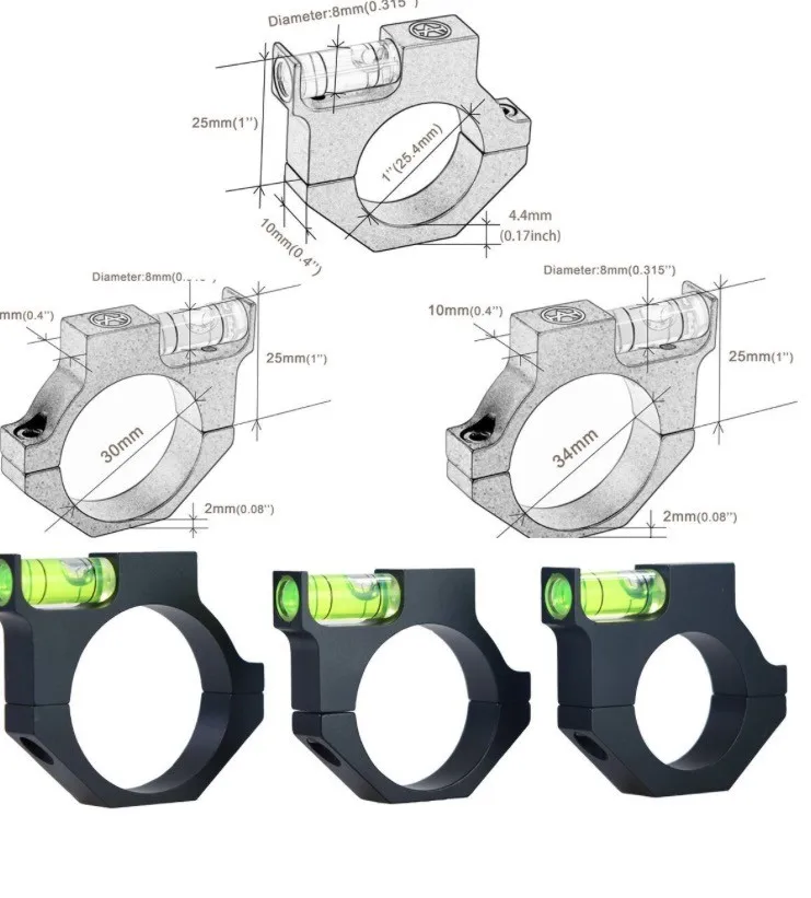 Rifle Scope Bubble Level Indicator Aka Anti Cant Device For Precision ...