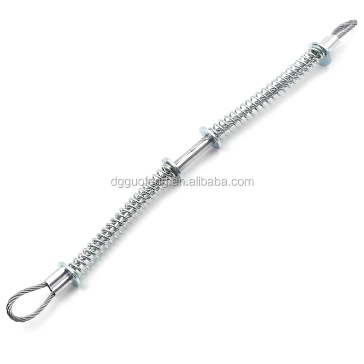 Whipcheck Cable - Safety Tension Spring in Galvanized Steel