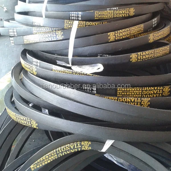 New Production Rubber Belts Type O A B C D E F Classical Rubber V-belt ...