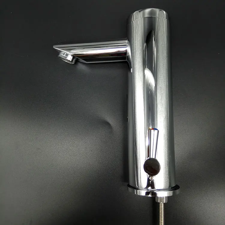 Cheap Touchless Automatic Sensor Bathroom Basin Faucet With Temperature ...