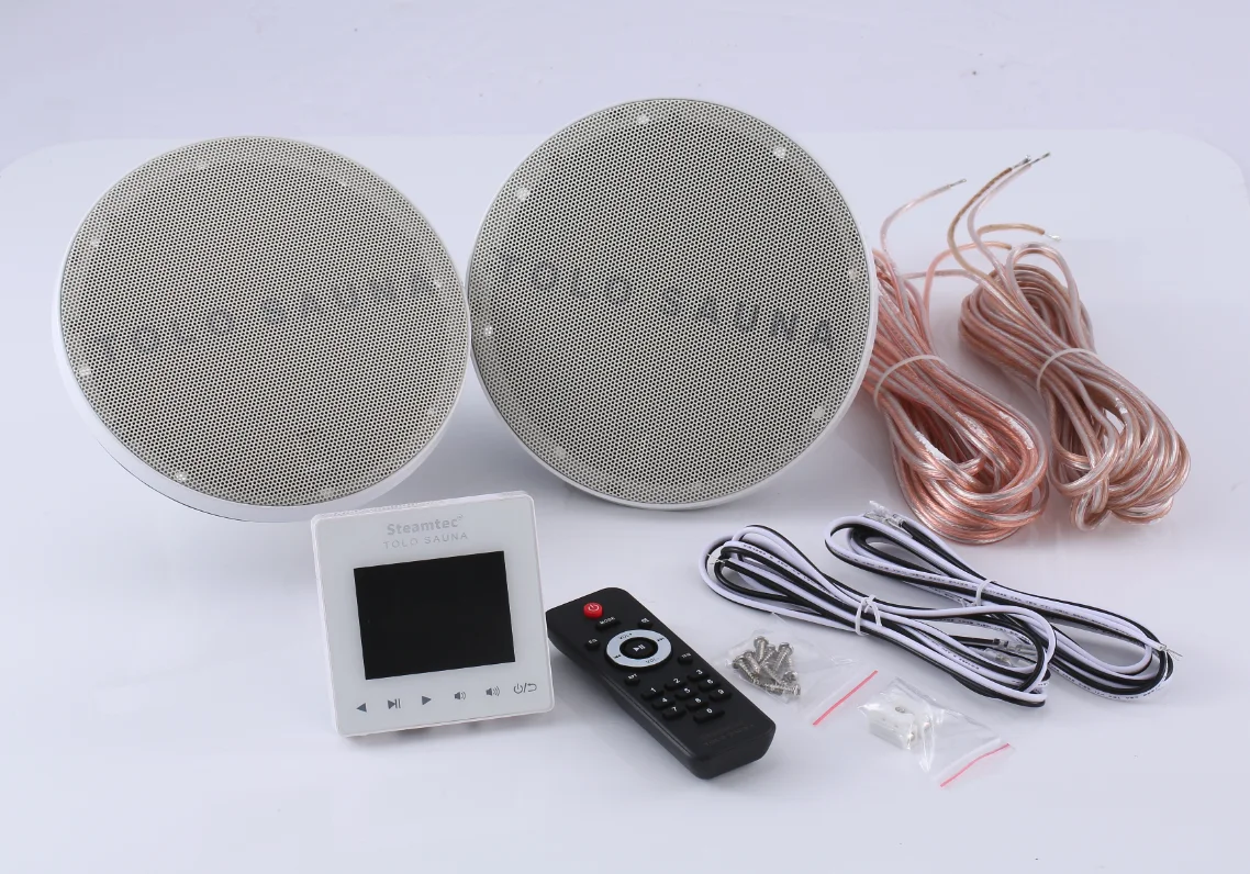Bath Speaker Waterproof Spa Speaker For Sauna Steam Bath Spa Wellness ...