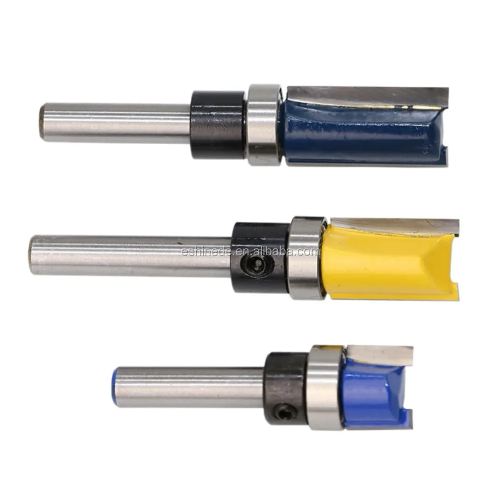 New Flush Trim Router Bit Wood Cutter 1/4'' Shank Bearing Milling ...