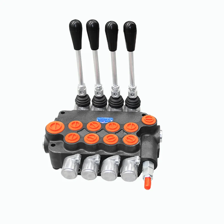 Exported Quality Pneumatic 6 Spool Mult-way Excavator Hydraulic Remote ...