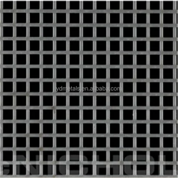 Square Hole Perforated Metal Wire Mesh Plate - Buy Square Hole ...