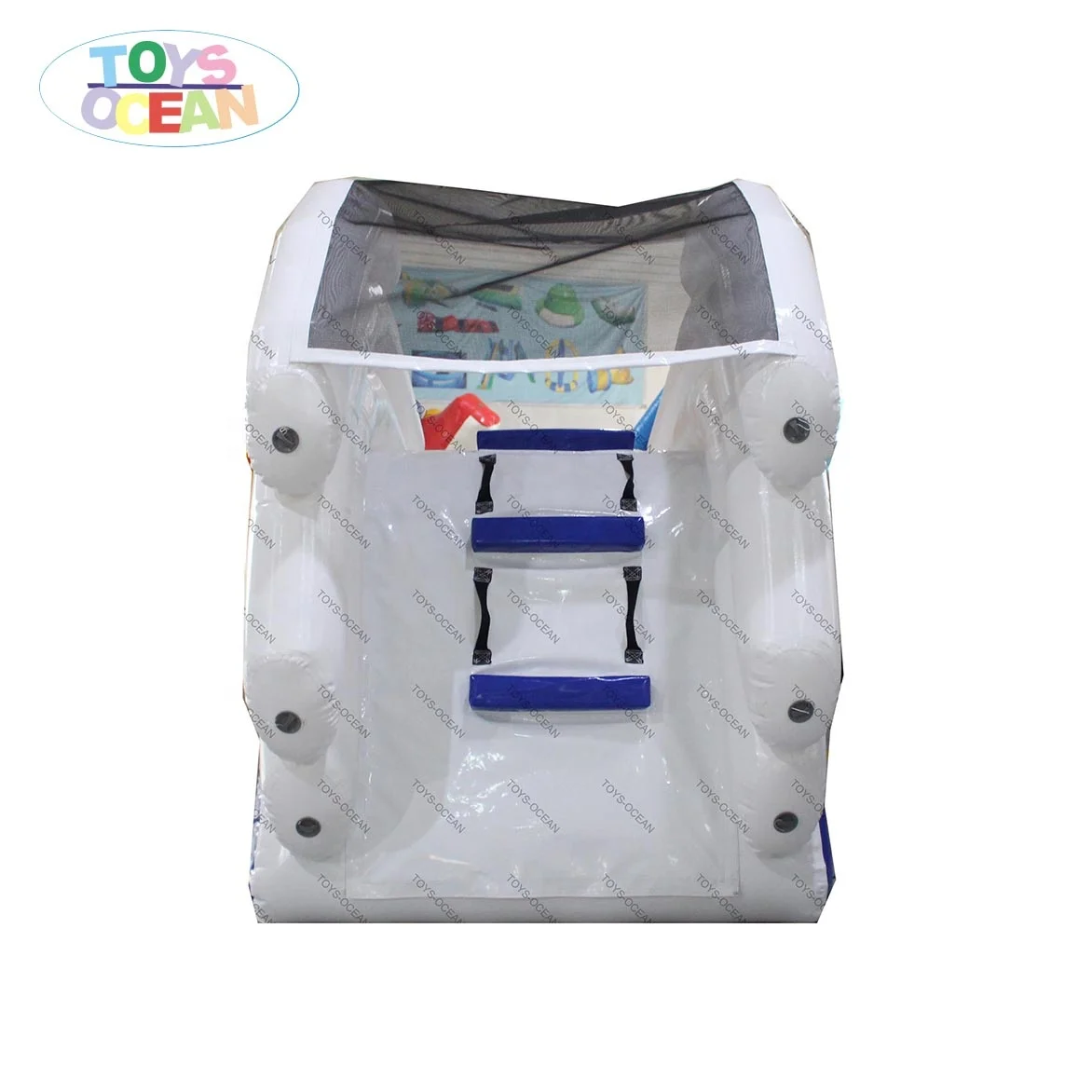 Water Park Inflatable Yacht Water Slide - Fun & Safety