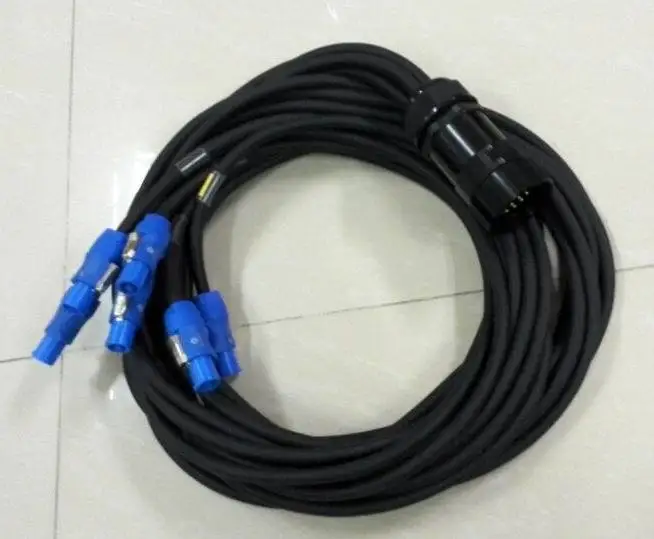 Power Supply 3x2.5mm2 Socapex Fan-out Cable With Powercon - Buy Socapex ...