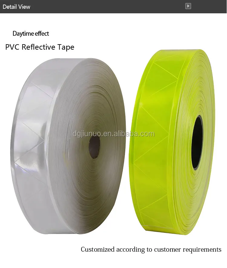 High Visibility Pvc Reflective Strip For Jacket Windbreaker - Buy Pvc ...