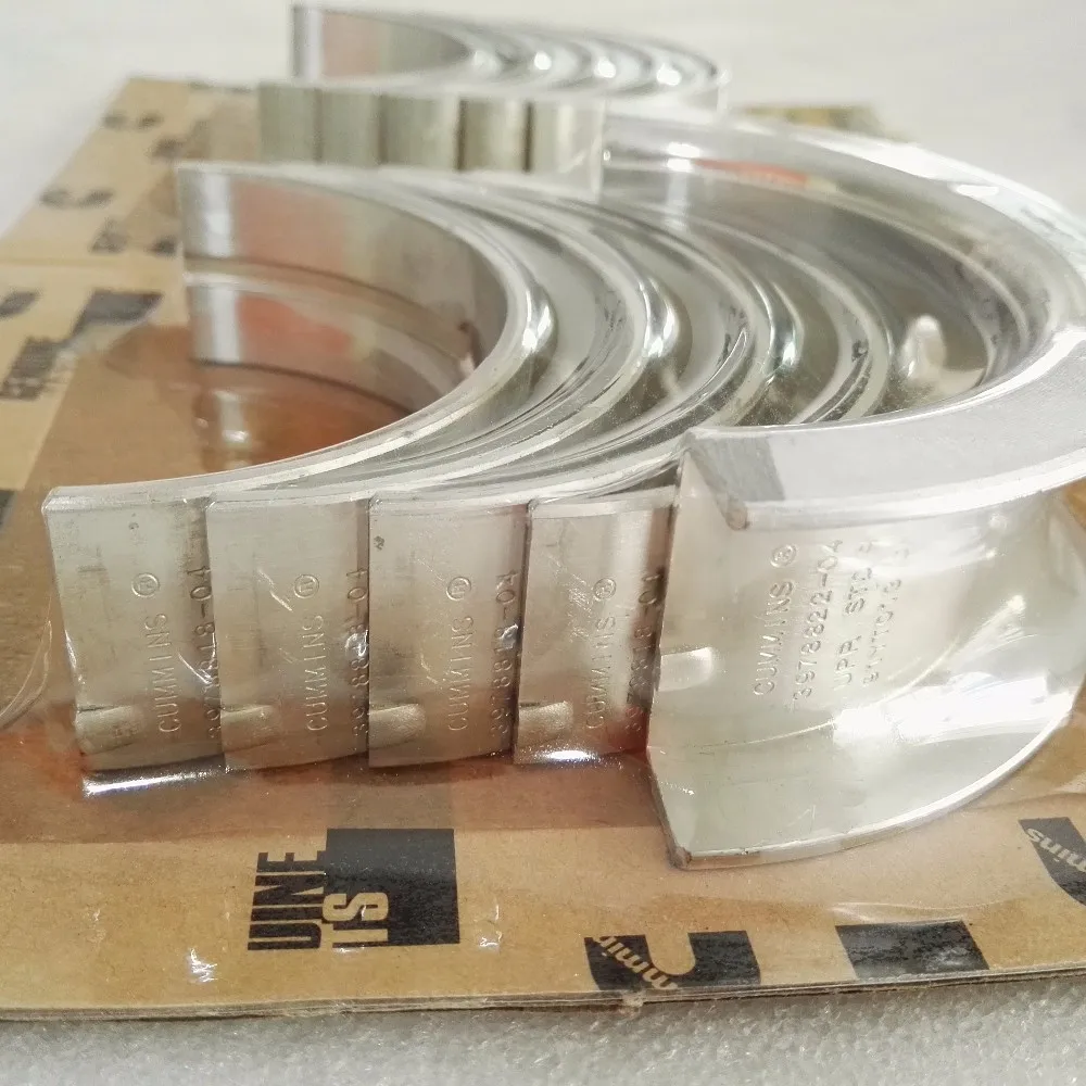 3802010 4955855 Cummins Engine 4bt Std Crankshaft Main Bearing Set ...