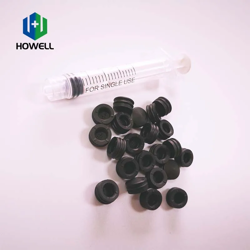 Isoprene Rubber No Allergic Reaction Nontoxic Syringe Plug Made In ...