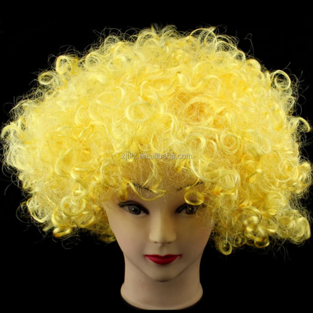 Halloween Funny Crazy Costume Party Human Hair Wig - Buy Halloween ...