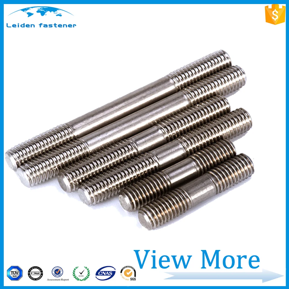 High Tensile Stainless Steel Stud Bolt With Nuts - Buy Stud Bolt ...