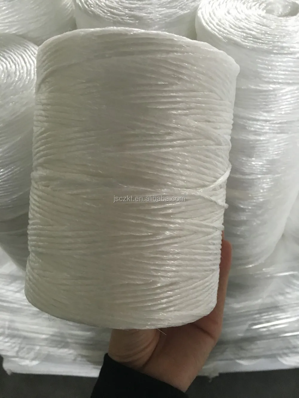 100% New Raw Material White Color Pp Packing String Pp Rope Pp String ...