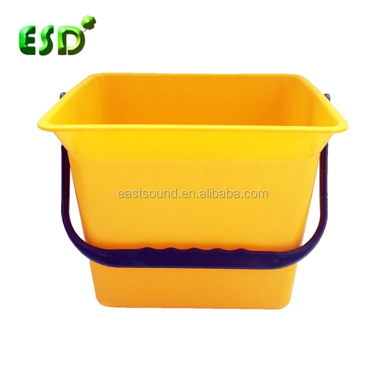 ESD Hotel and Hospital All Types of Plastic Water Cleaning Pail Square ...