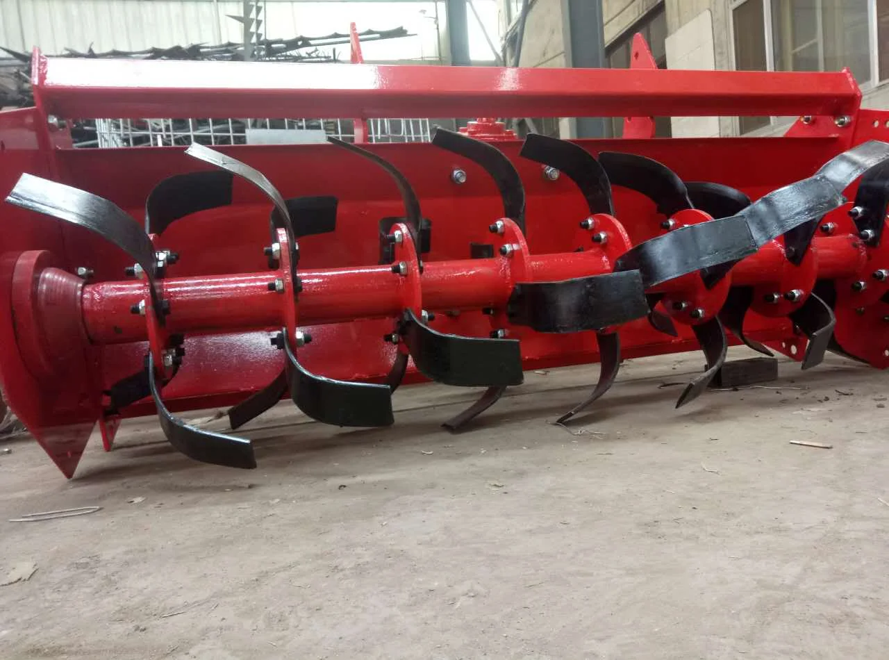 Farm Machine Side Transmission Rotavator Rotary Tiller for Tractor