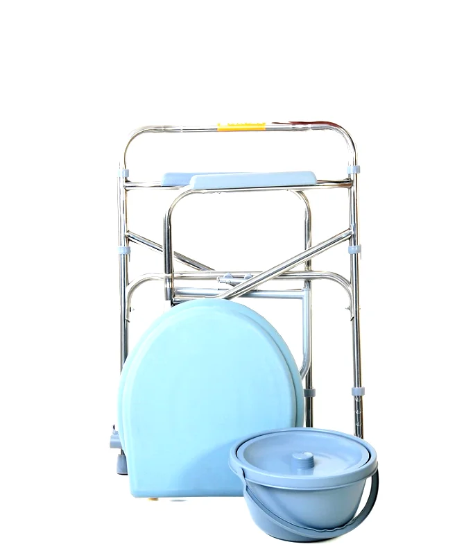 Hospital Grade Toilet Shower Plastic Commode Chair with Bedpan| Alibaba.com
