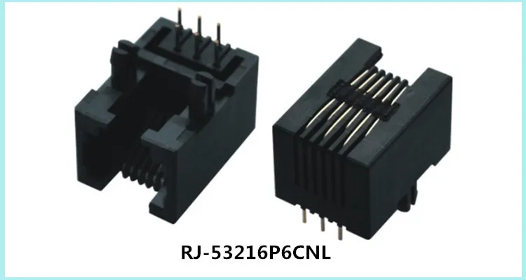 6p6c 4 Pin 6 Pin Modular Jack 4p4c Rj11 Socket Jack Female Connector Telephone Jacks - Buy Smd ...