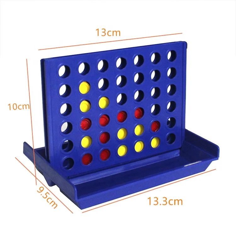 Mini Portable Connect Four - Develops Intelligence for All Ages