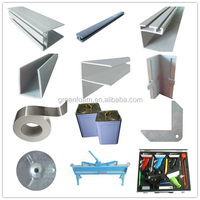 Pvc Profile / Pre-insulated Havc Duct Accessories / Pvc Invisible ...